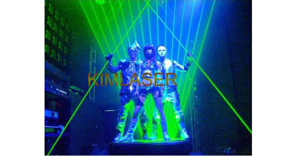 Laser dance man